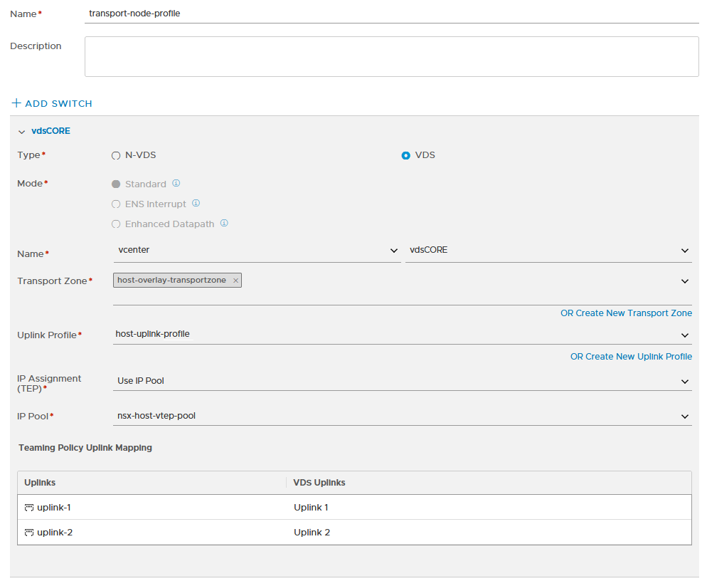 NSX-T Overlay Configuration (EDGE/HOST) – Cyberfront Tech Blog